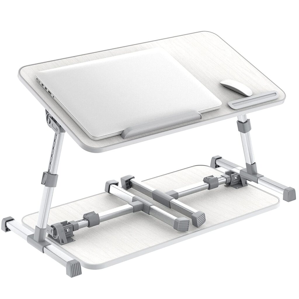 ELV Direct Adjustable Height Multipurpose Portable Study Table, Bed Table
