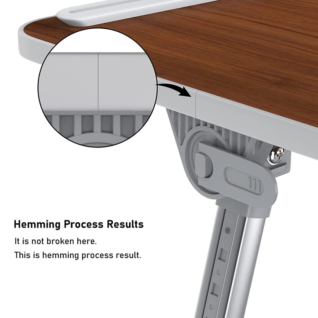 ELV Direct Adjustable Height Multipurpose Portable Study Table, Bed Table
