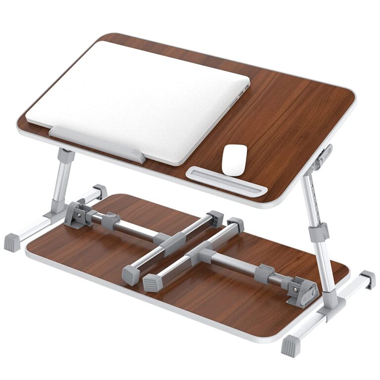 ELV Direct Adjustable Height Multipurpose Portable Study Table, Bed Table