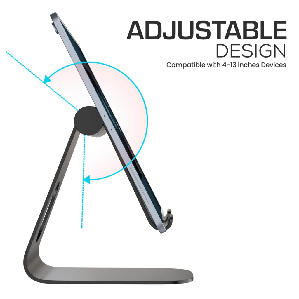 BUY ELV DIRECT Tablet Stand Aluminium Adjustable Foldable